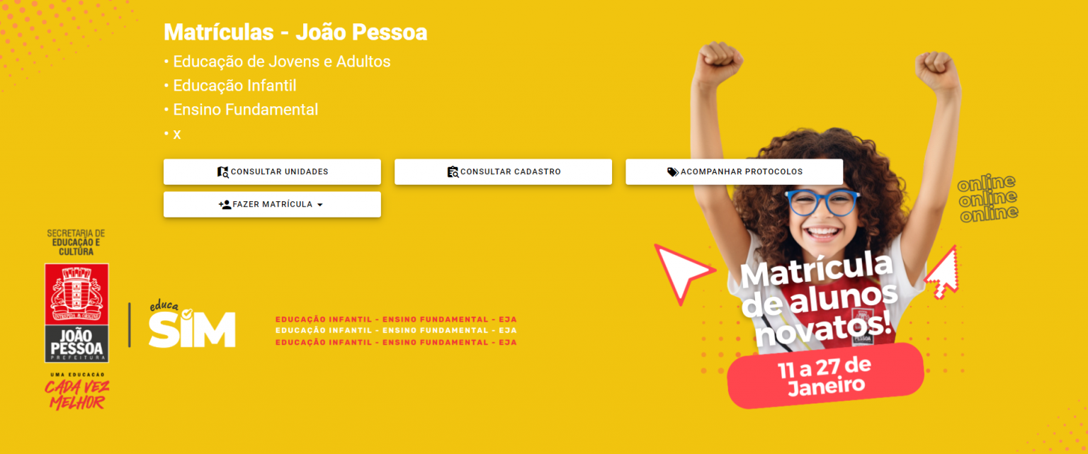 Em Jp Secretaria De Educação Inicia Nesta Quinta Feira Período De